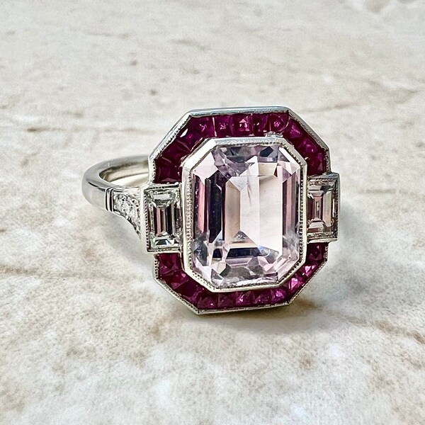 Art Deco Cocktail Ring - Etsy