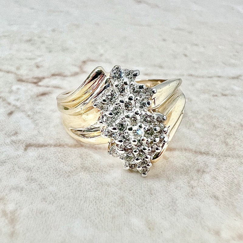Waterfall Ring - Etsy