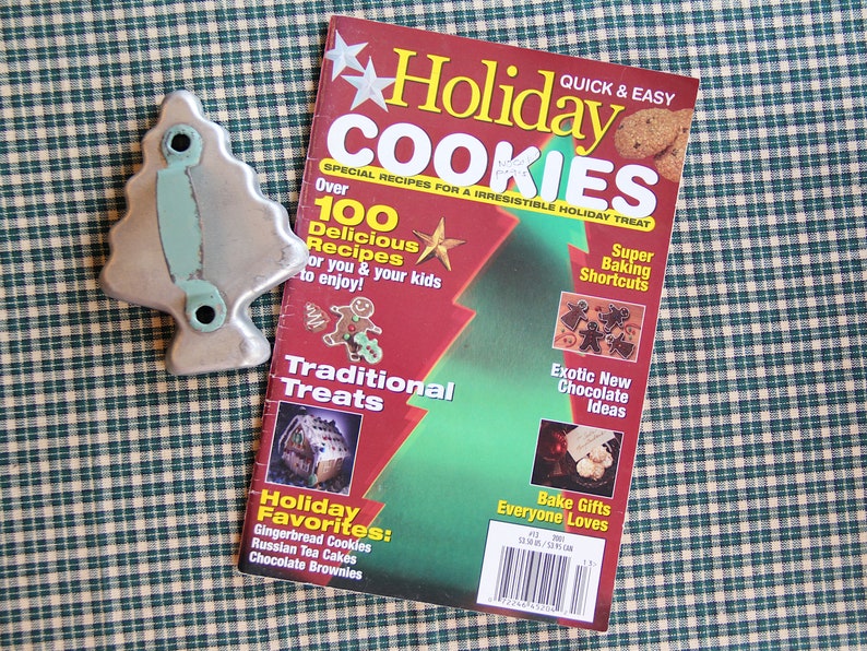 Vintage Holiday Cookbooks - 1992-2007 - Etsy