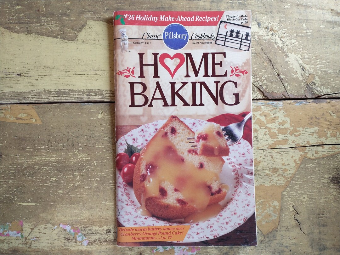 Classic Pillsbury Cookbooks - Home Baking - 1990 - Etsy