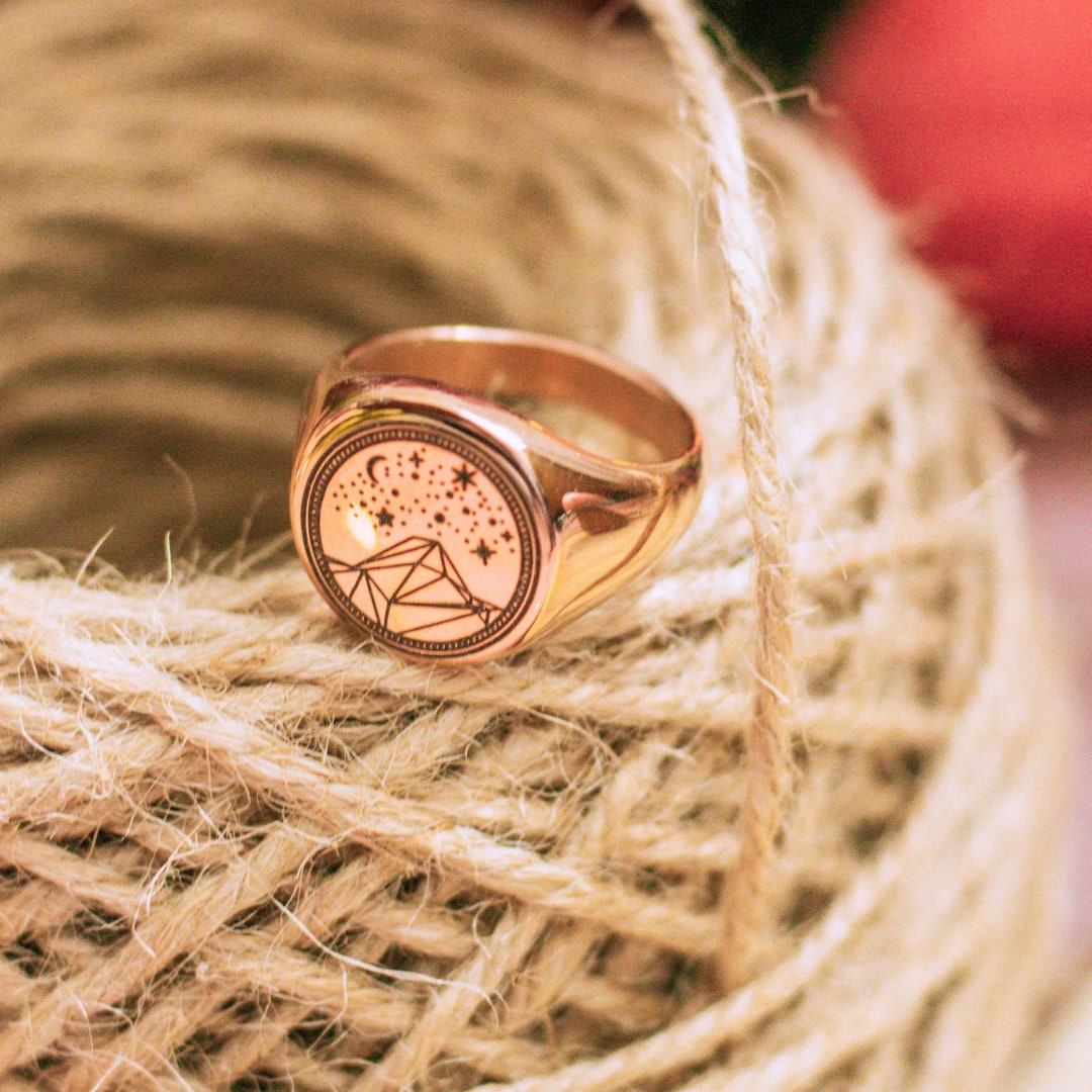 ACOTAR - Mountains of Velaris Ring - Etsy