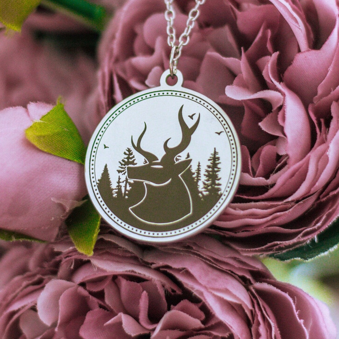 Amulet of Orynth - Throne of Glass - Engraved Quote - Crystal Heart ...