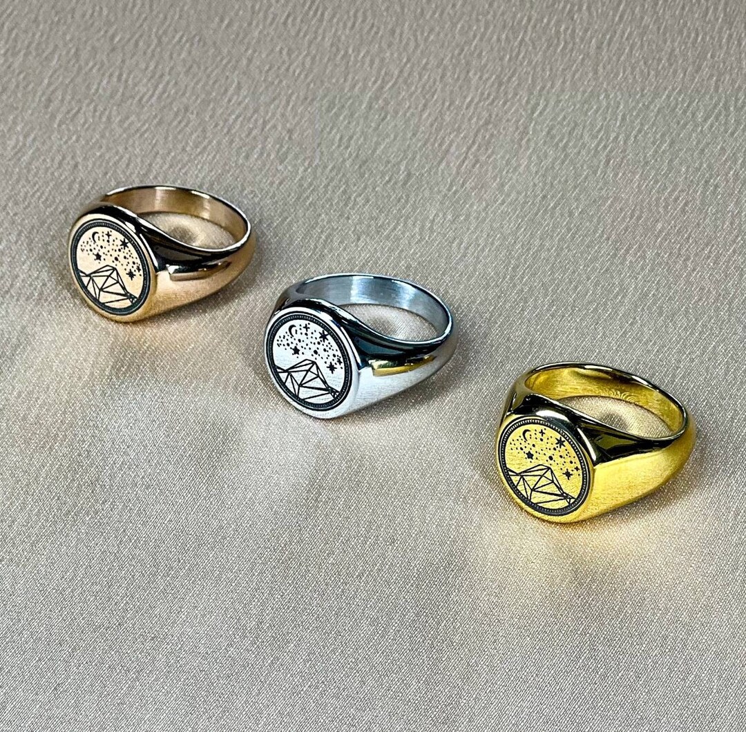 ACOTAR Themed Ring - Etsy