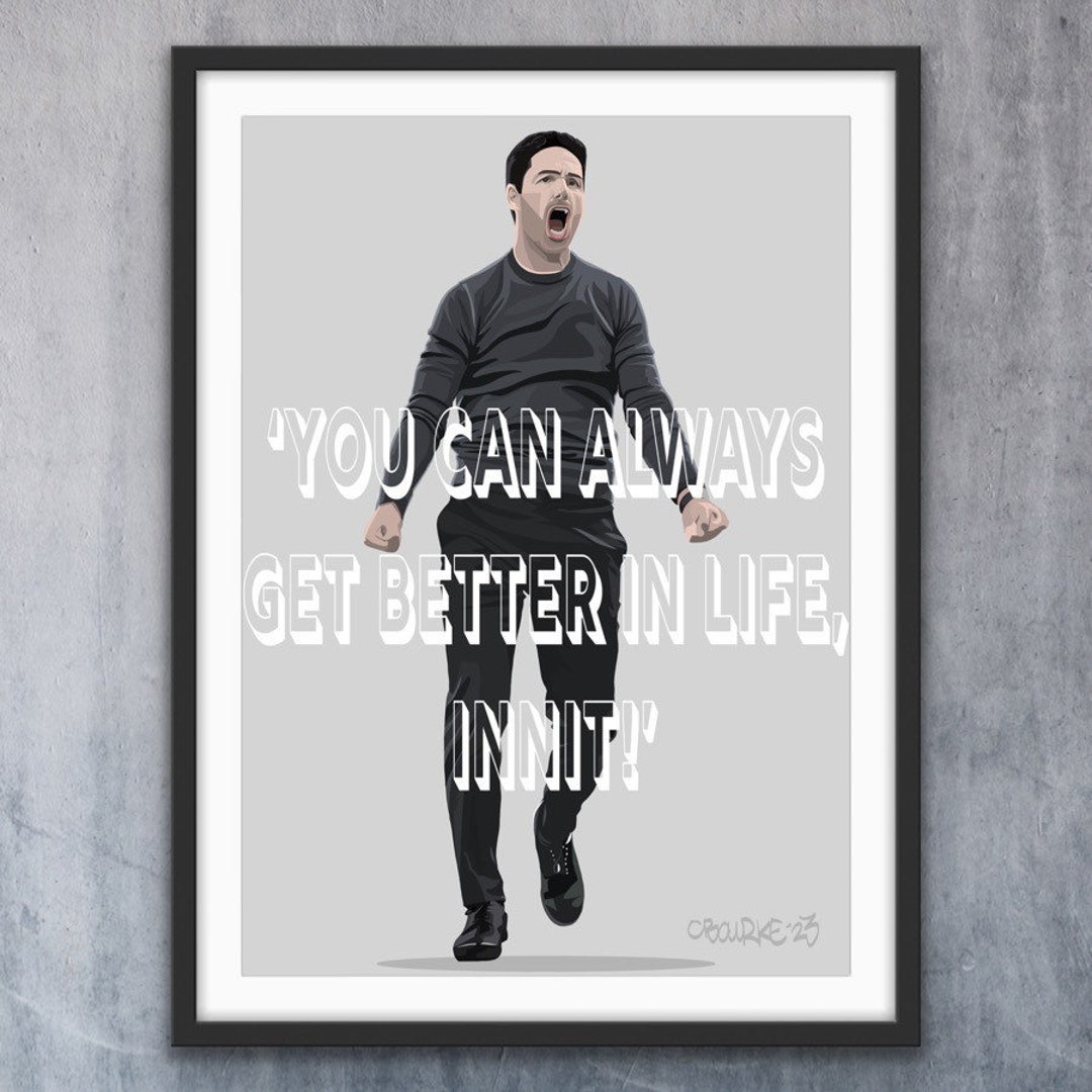 You Can Always Get Better in Life, Innit. - Etsy