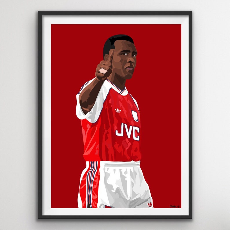 David Rocky Rocastle Iconic Moment Print | Etsy