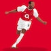 Thierry Henry Iconic Moment Print - Etsy UK