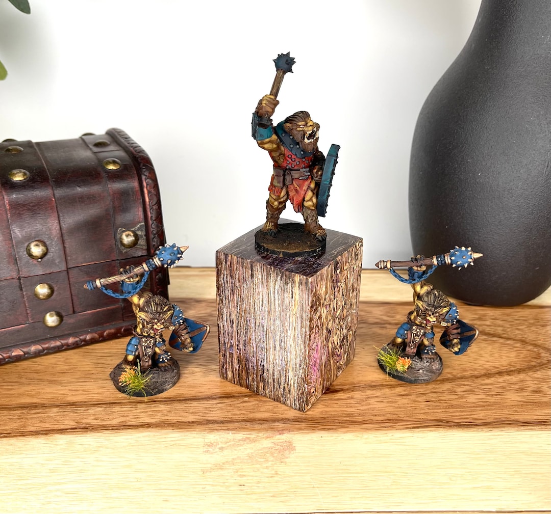 Display Plinth Base for Miniatures Figures Scenery Exhibition - Etsy