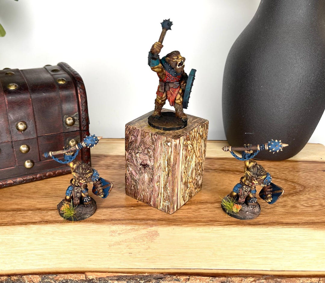 Dplinth-006: Display Plinth Base for Miniatures Figures Scenery ...