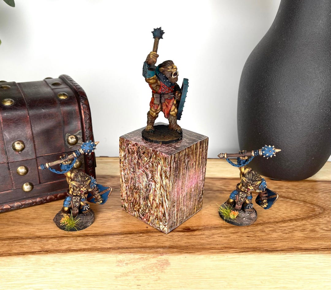 Dplinth-016: Display Plinth Base for Miniatures Figures Scenery ...