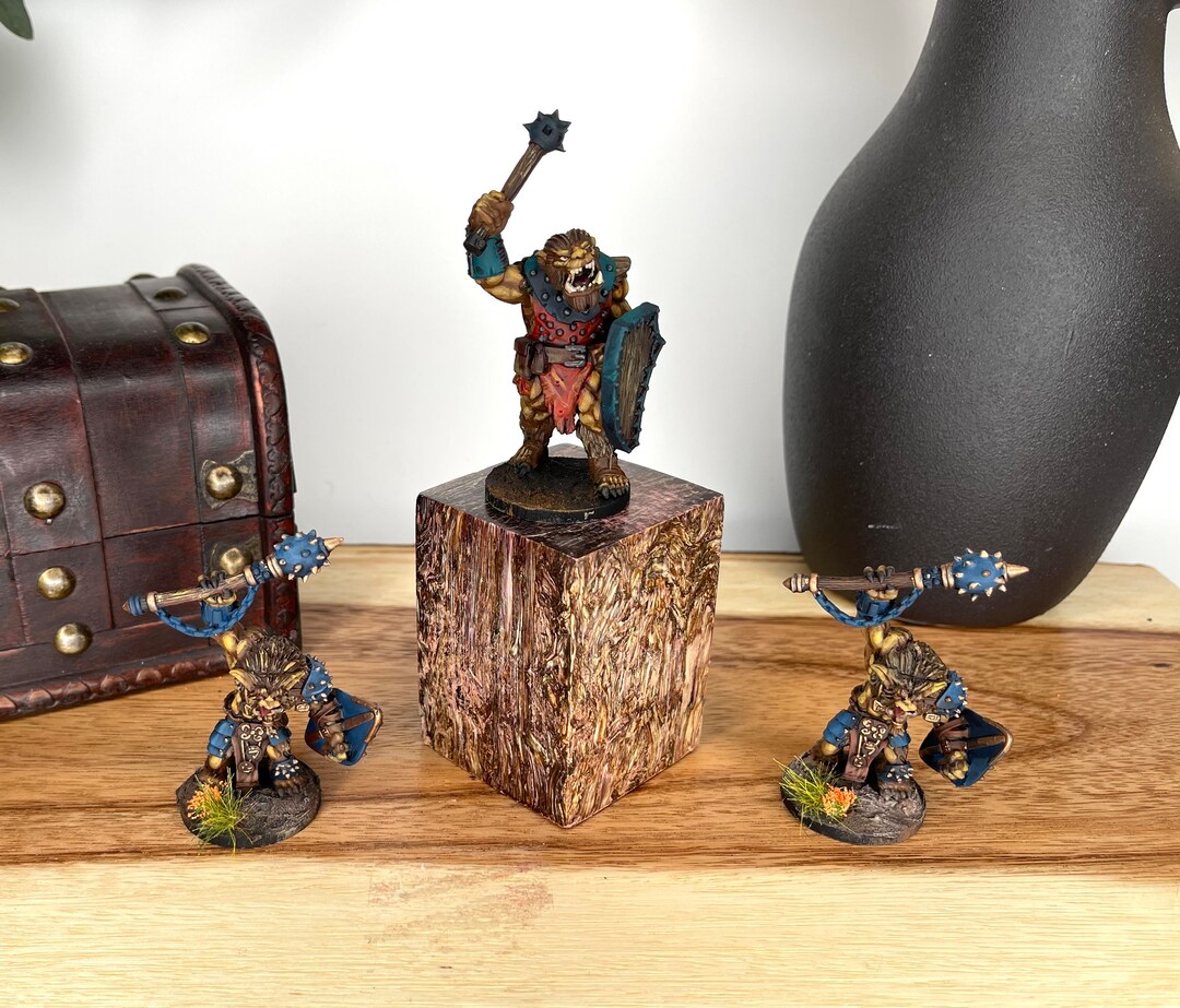 Display Plinth Base for Miniatures Figures Scenery Exhibition - Etsy