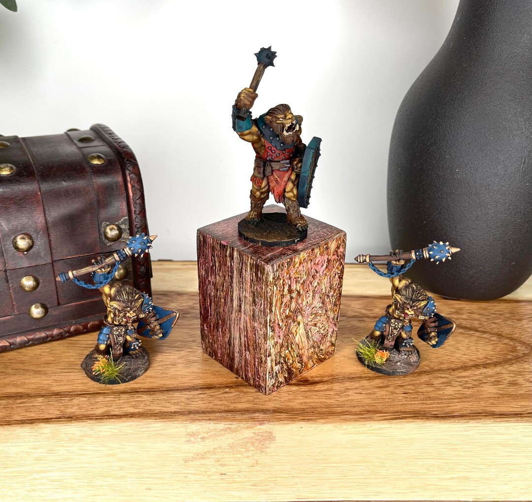 Display Plinth Base for Miniatures Figures Scenery Exhibition - Etsy