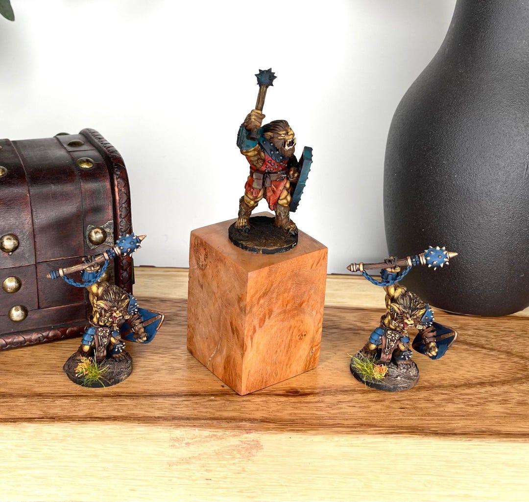 Dplinth-034: Display Plinth Base for Miniatures Figures Scenery ...