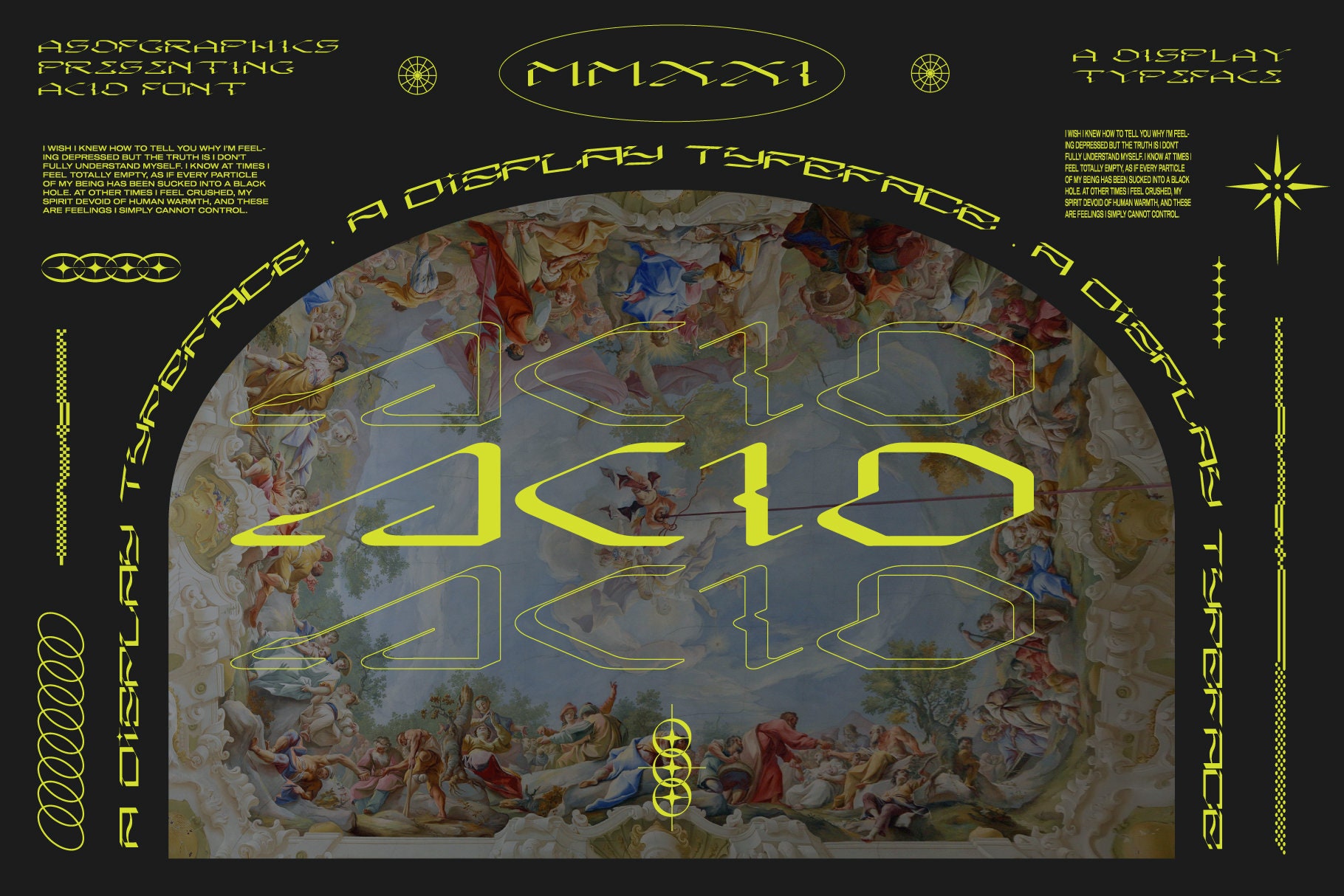 Acid Font ACID GRAPHICS Y2K Aesthetic Fonts & Rave Typography ...