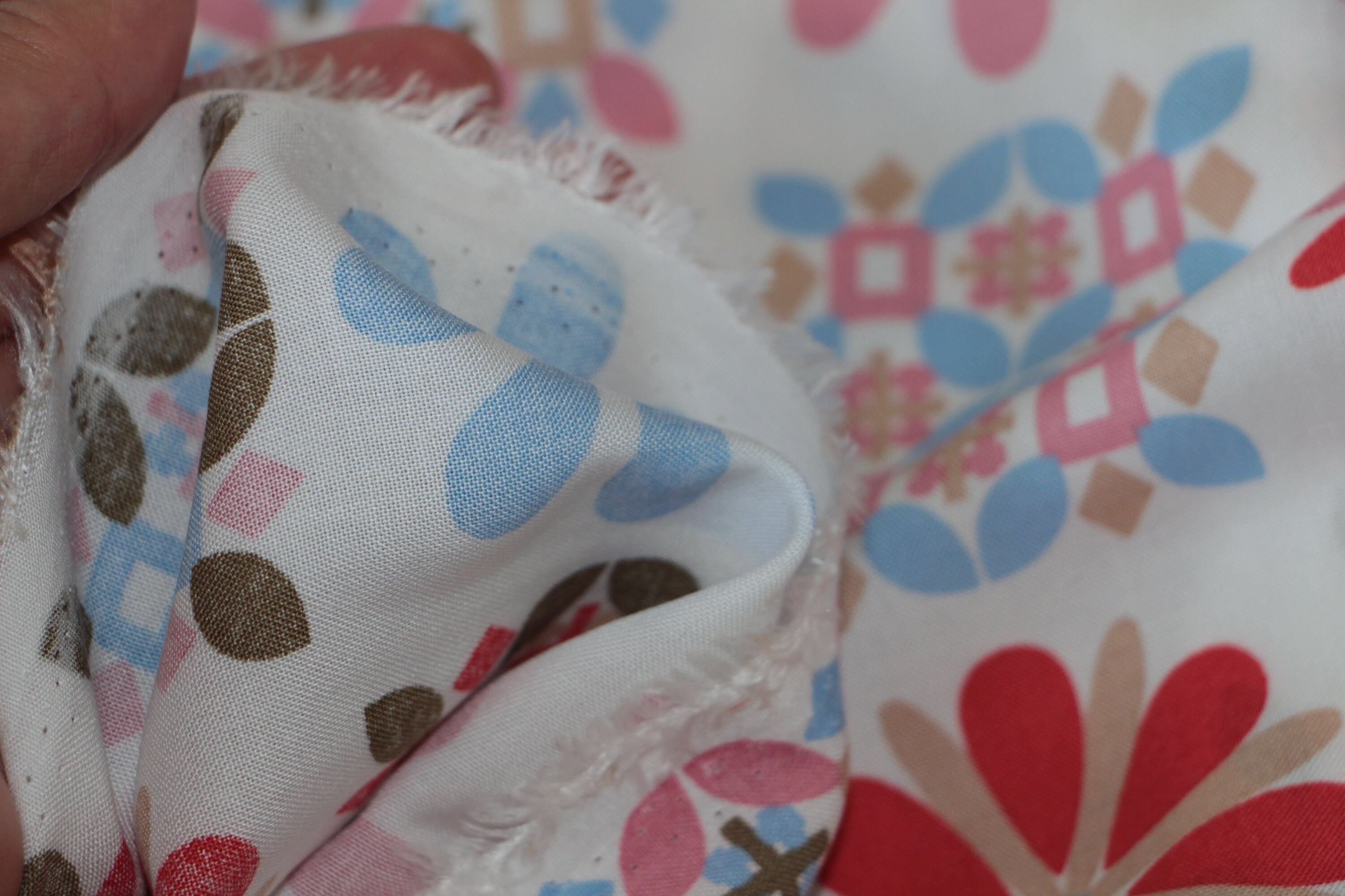 Rayon Fabric by the Yard for Clothes, Abstract Print Rayon Fabric, 100% ...