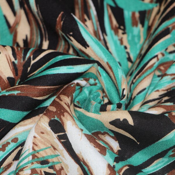 Rayon Print Fabric - Etsy