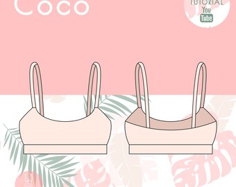 C. 1930s Kestos Style Bra Pattern A3/A4 PDF Original - Etsy