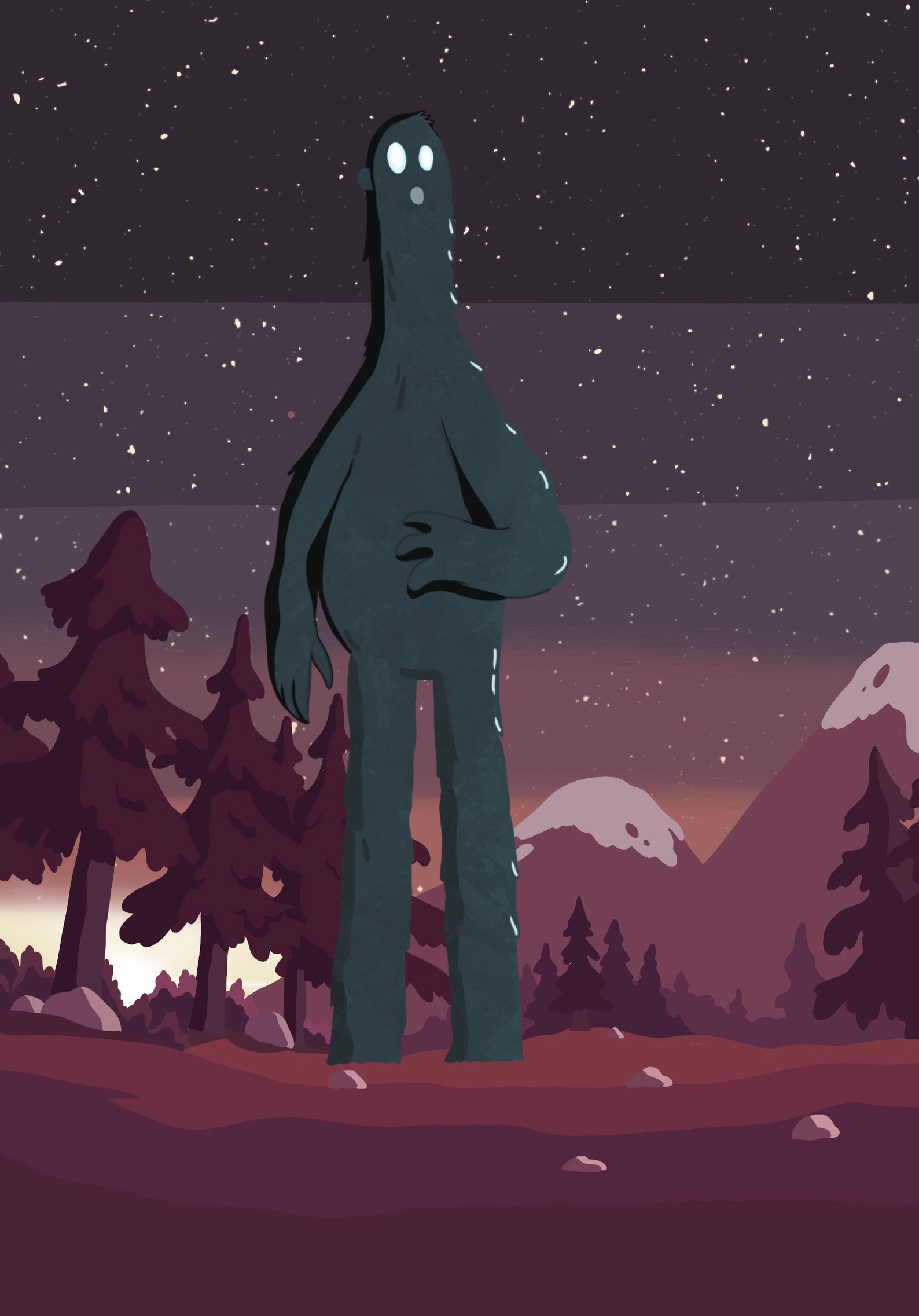 Hilda TV Show Jorgen Print Hilda Giants Wall Art Hilda - Etsy UK