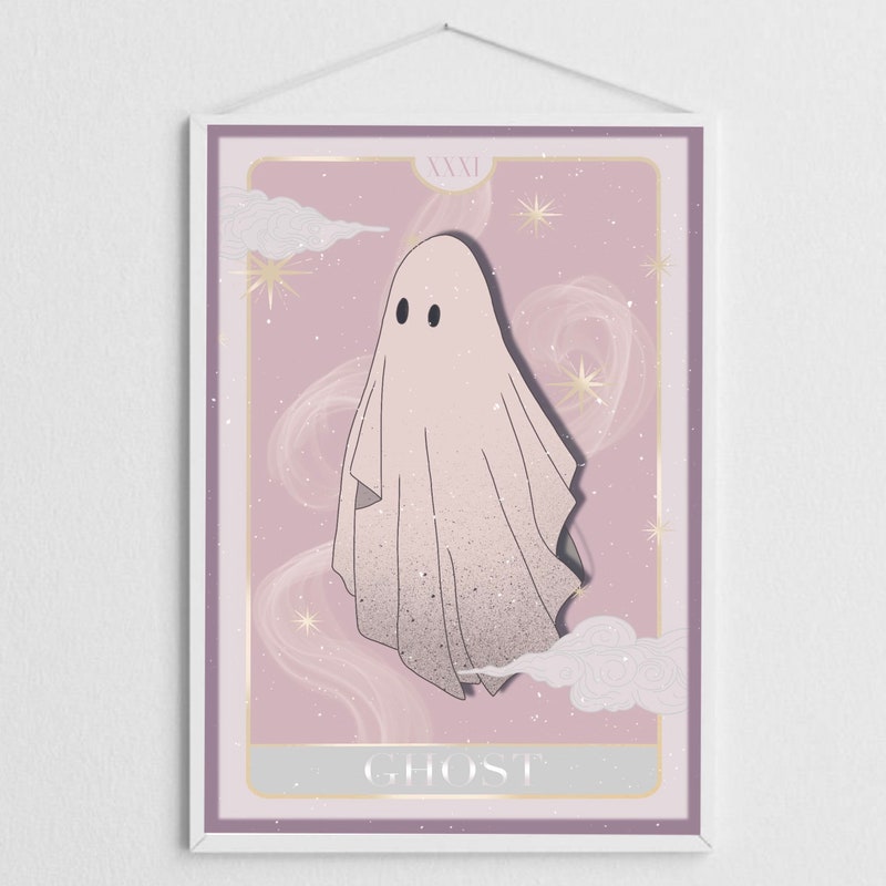 Cute Halloween Poster - Etsy