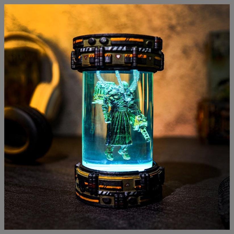Resident Evil Ne.me.sis Biolab Epoxy Lamp, Anime Night Light Resident ...