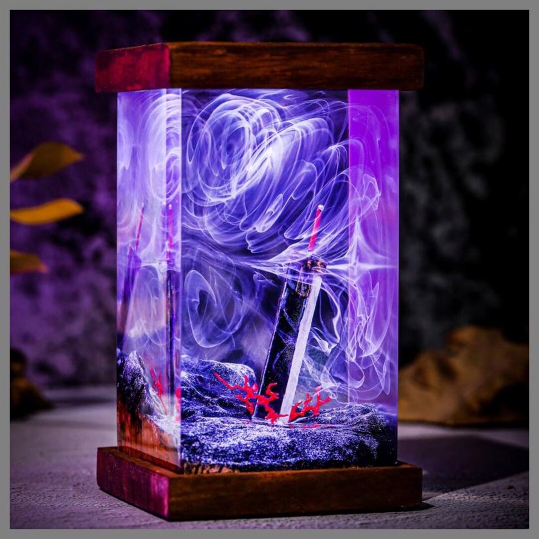 Fi.nal Fa.nta.sy B.uster Swo.rd Inspired Night Light Change 16 Colors ...