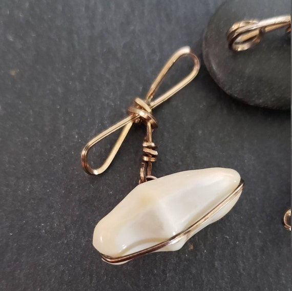 Victorian Gold & Shell Chatelaine Watch Fobs - Gem