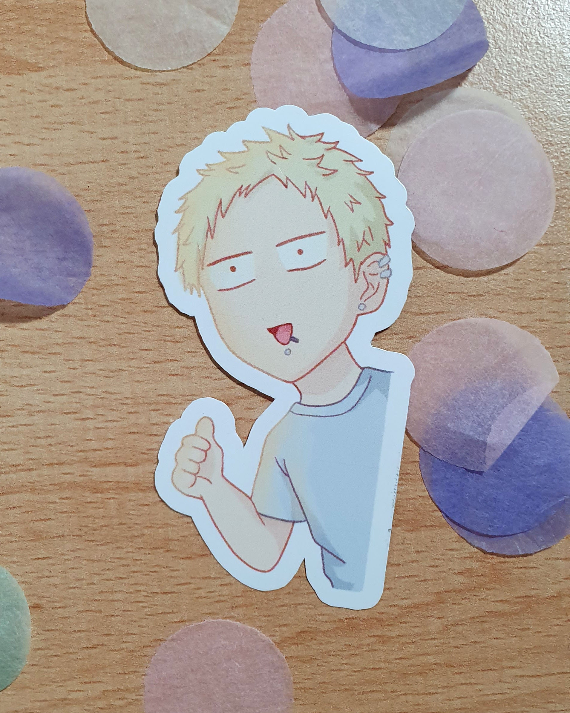 Anime Given Character Stickers Mafuyu Uenoyama Akihiko - Etsy