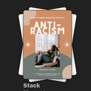 Hand-lettering Guide to Antiracism | Antiracism Hand-lettering Workbook ...