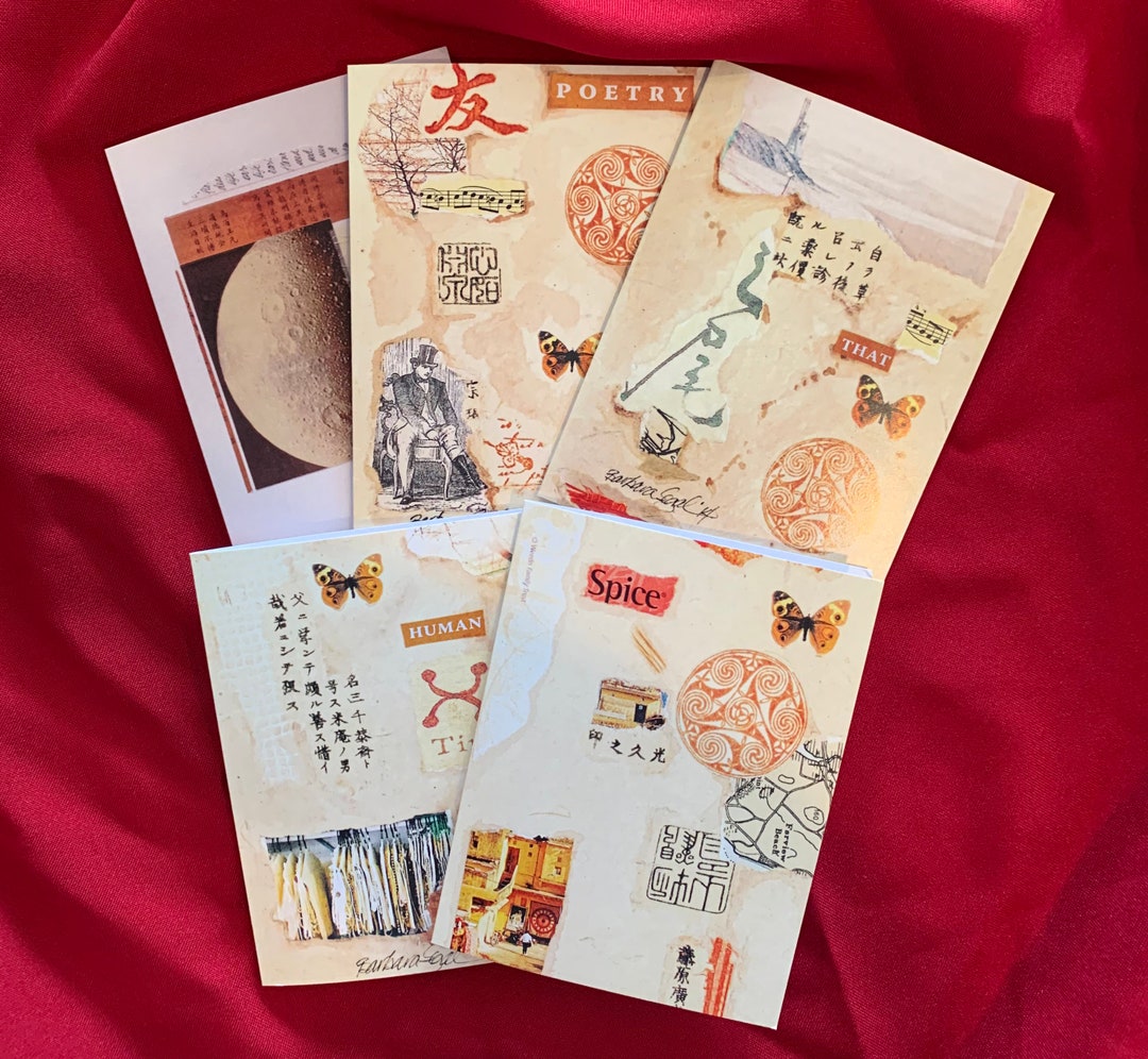 Abstract Collages - 10 Card Variety Pack - Etsy