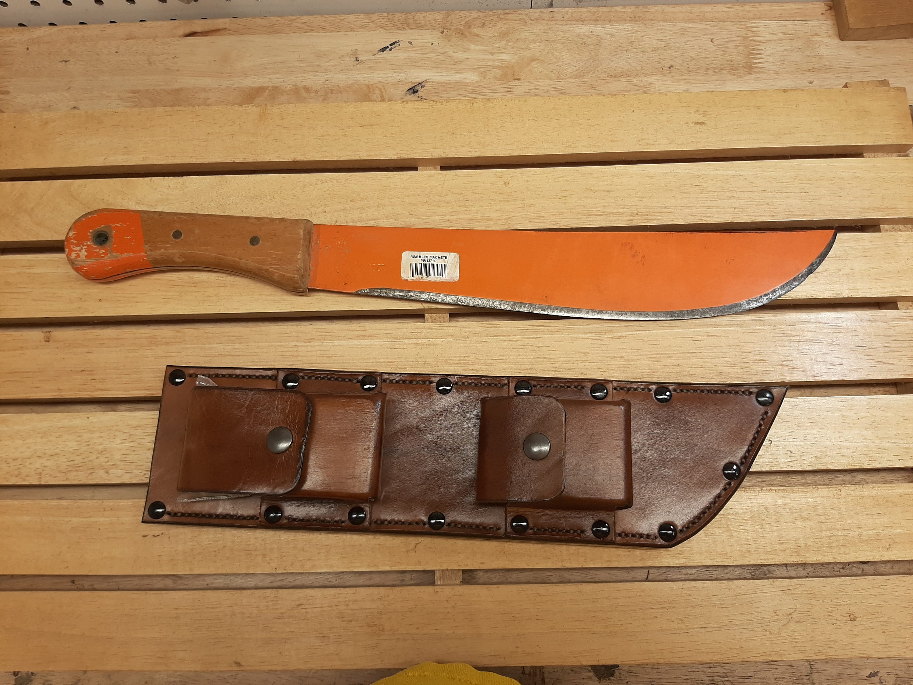 SMALL Machete Sheath Handmade for Machetes and Large Knives | Etsy