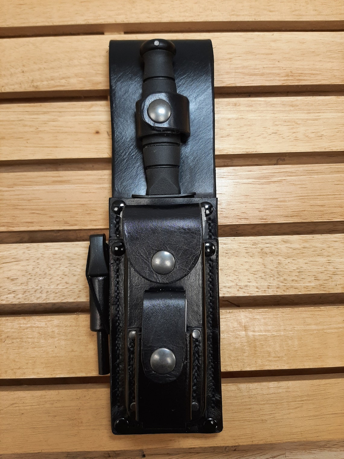 Ka-Bar Short Knife Bushcraft Sheath with Survival Set | Etsy