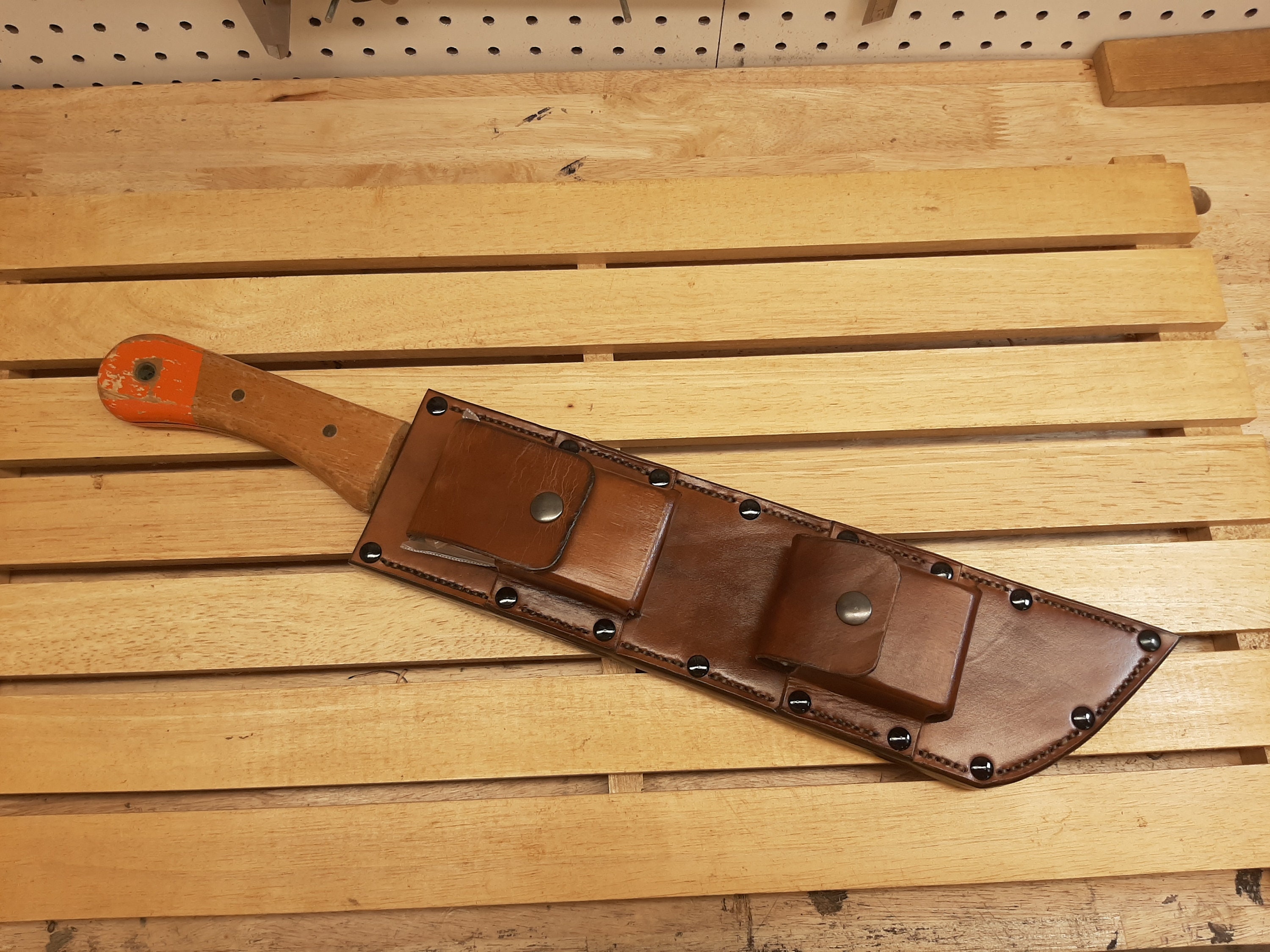 SMALL Machete Sheath Handmade for Machetes and Large Knives - Etsy
