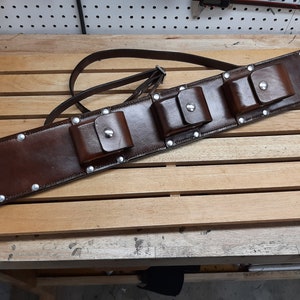 Machete Sheath Handmade With Shoulder Strap - (heavy THICK Leather ...