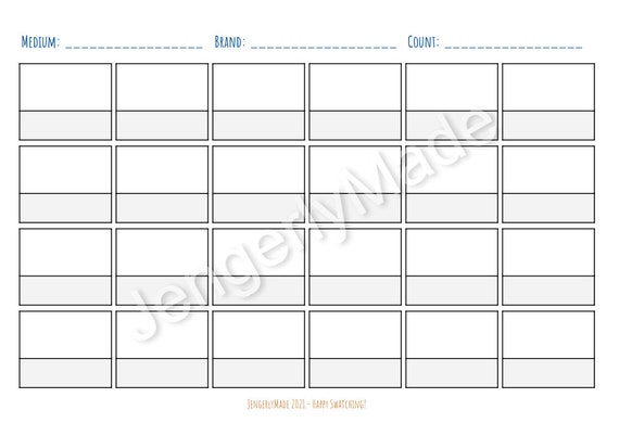 24 Color Swatch Chart By MysticSparkleWings On DeviantArt | atelier ...