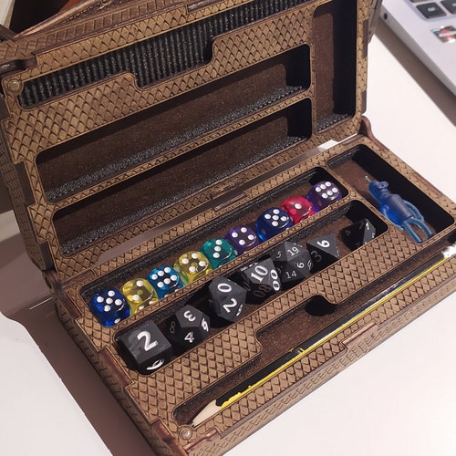 Dice Tower Laser Cut Files Glowforge SVG Pattern Digital - Etsy