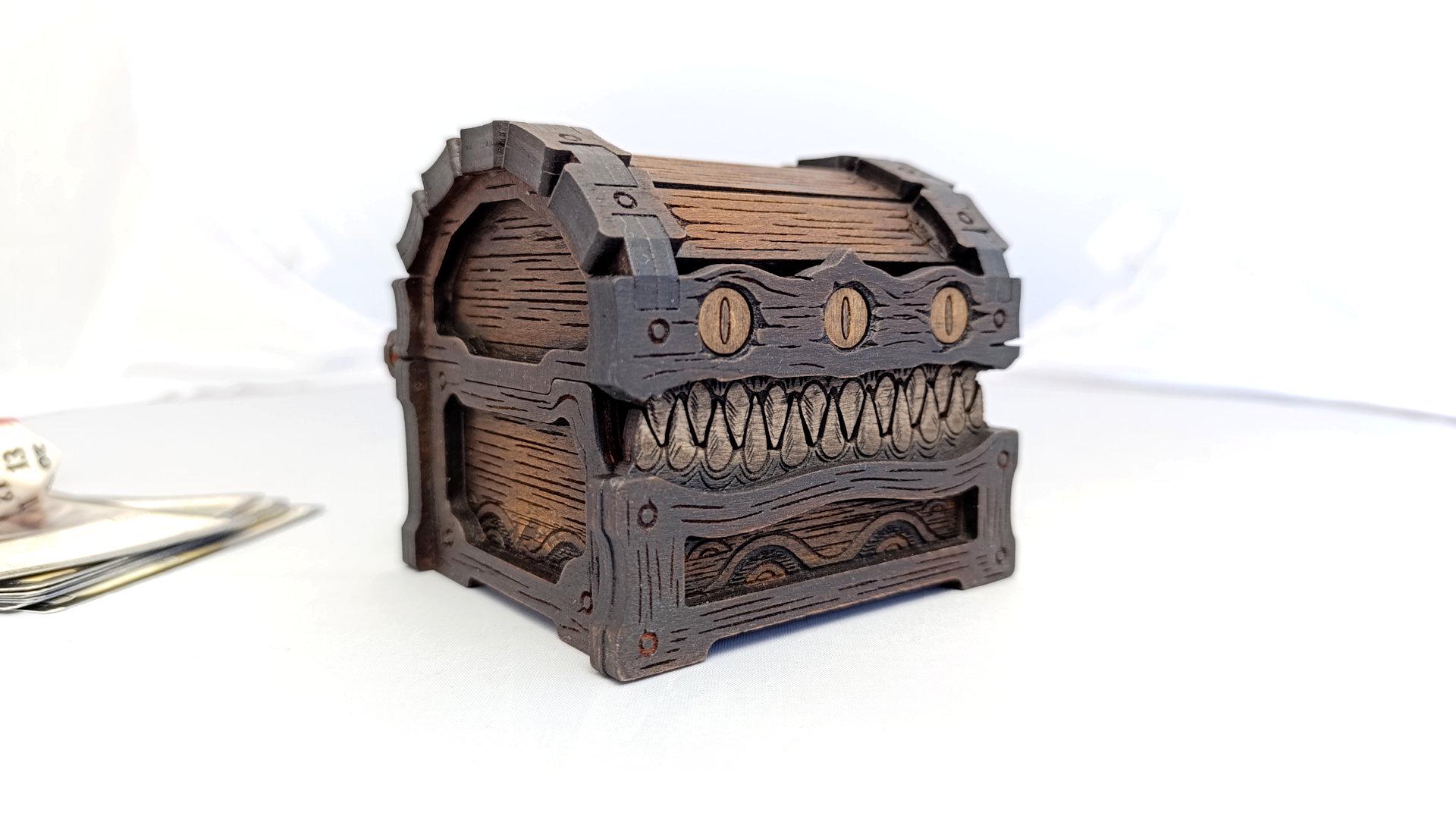 Laser Cut Mimic Chest SVG: 3-4.5mm Material, Two Sizes (digital ...