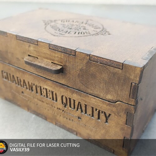 Box Book Box Flexies Bending Laser Cut Files SVG DXF CDR - Etsy