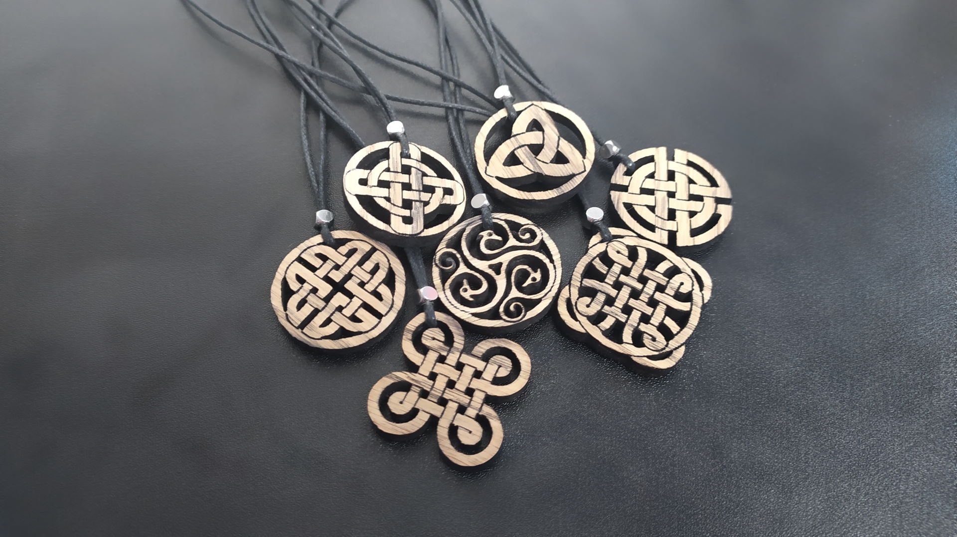 7 Celtic Knots Pendant. Laser Cut Files SVG PDF CDR Digital - Etsy