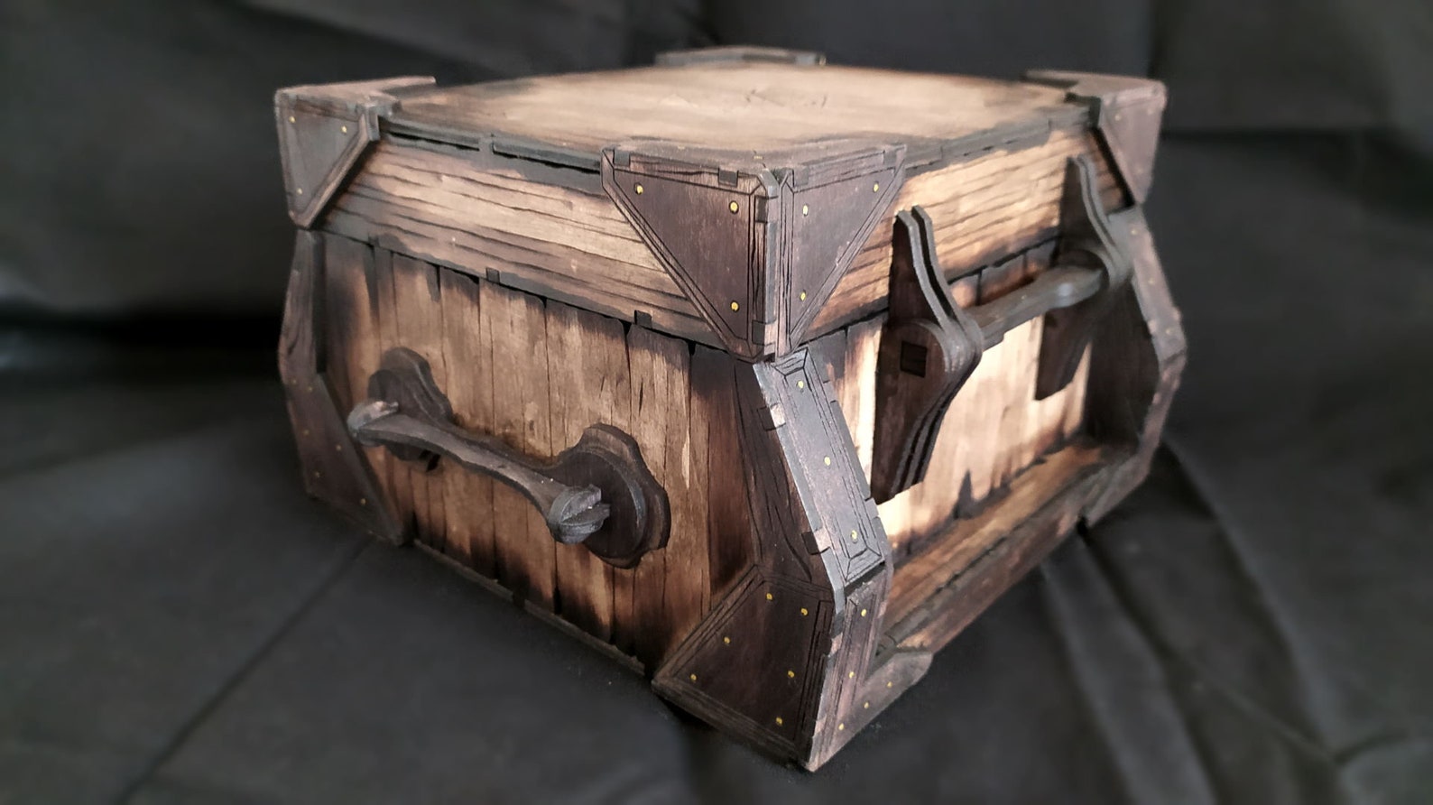 Mimic Chest Laser Cut Files: SVG, PDF, CDR (digital Product) - Etsy
