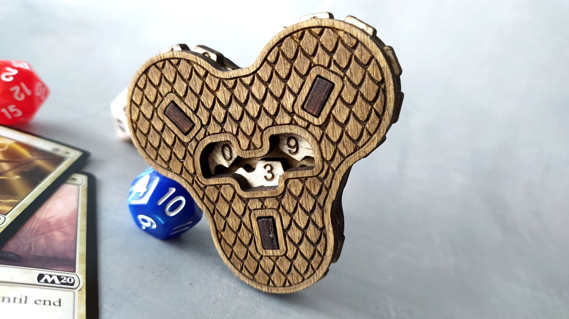 3 Digits Hp/life Counter. 3mm, 3.175mm, 4mm. Laser Cut Files SVG, PDF ...
