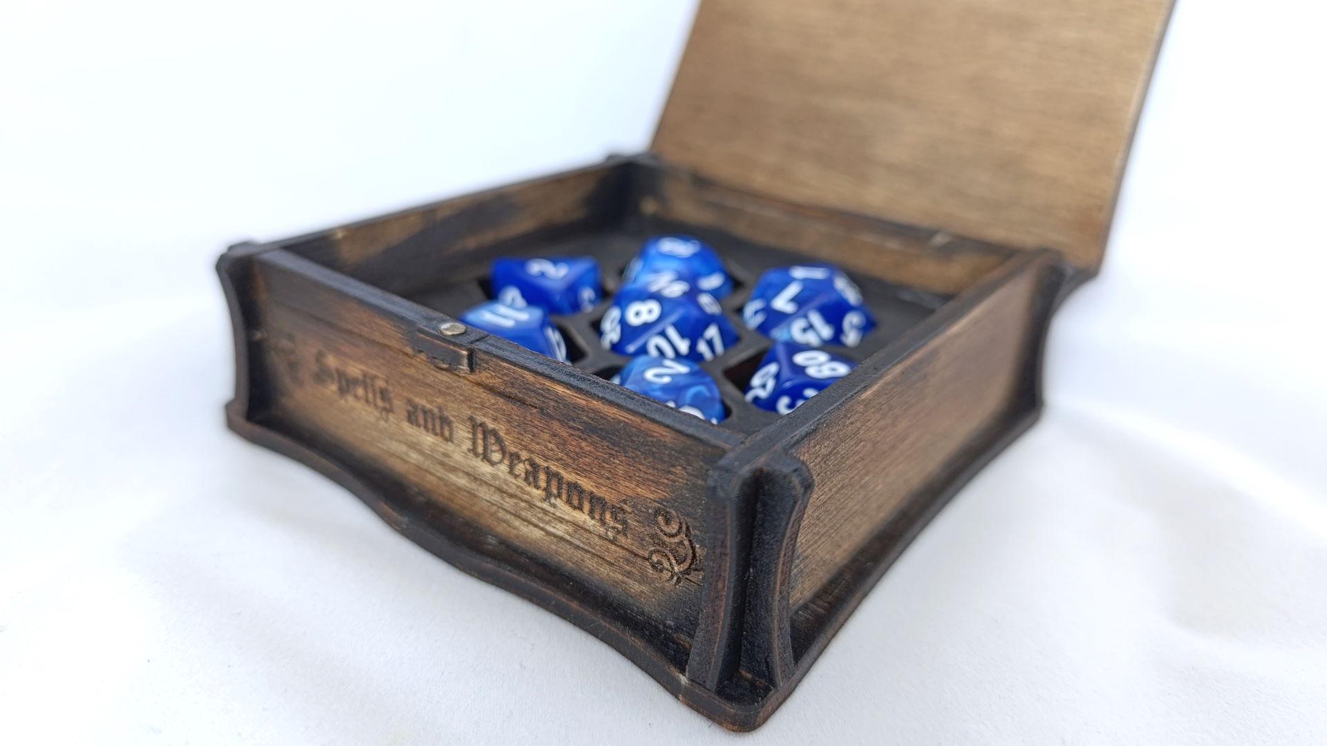 Laser Cut Dice Box: SVG, PDF, CDR Files (3mm-5mm Plywood) - Etsy