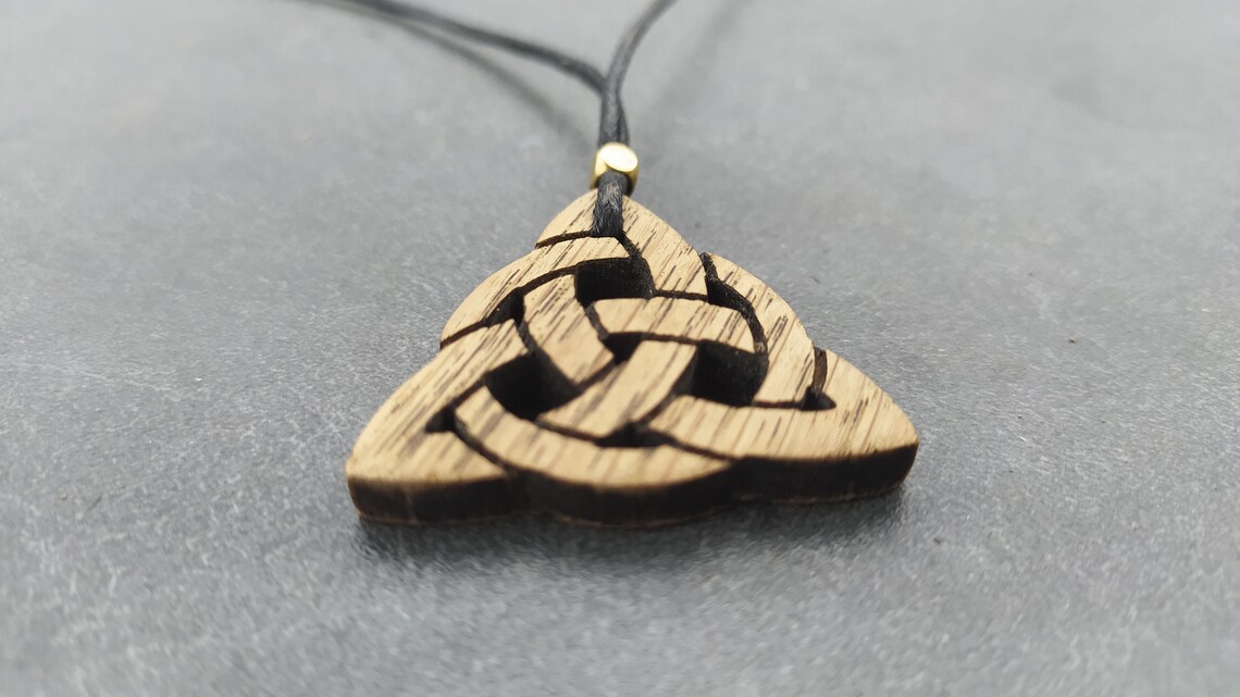 Celtic Knot Pendant. Laser Cut Files SVG PDF CDR Digital - Etsy