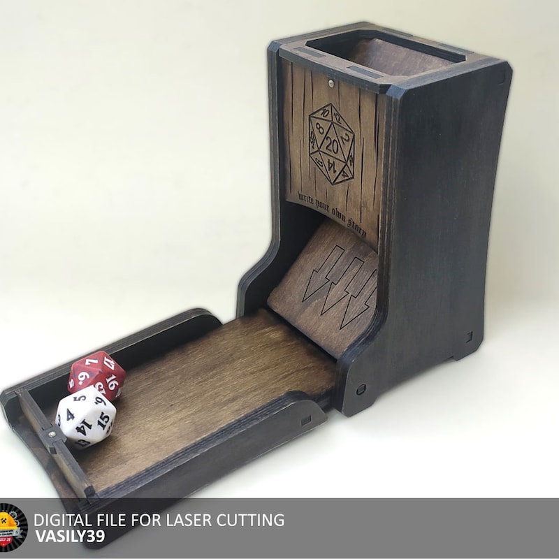 Board Game Dice Tower Stl - Etsy