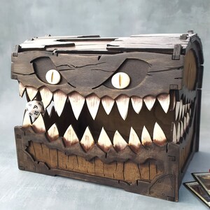 Mimic Chest Laser Cut Files: SVG, PDF, CDR (3-5mm) - Etsy
