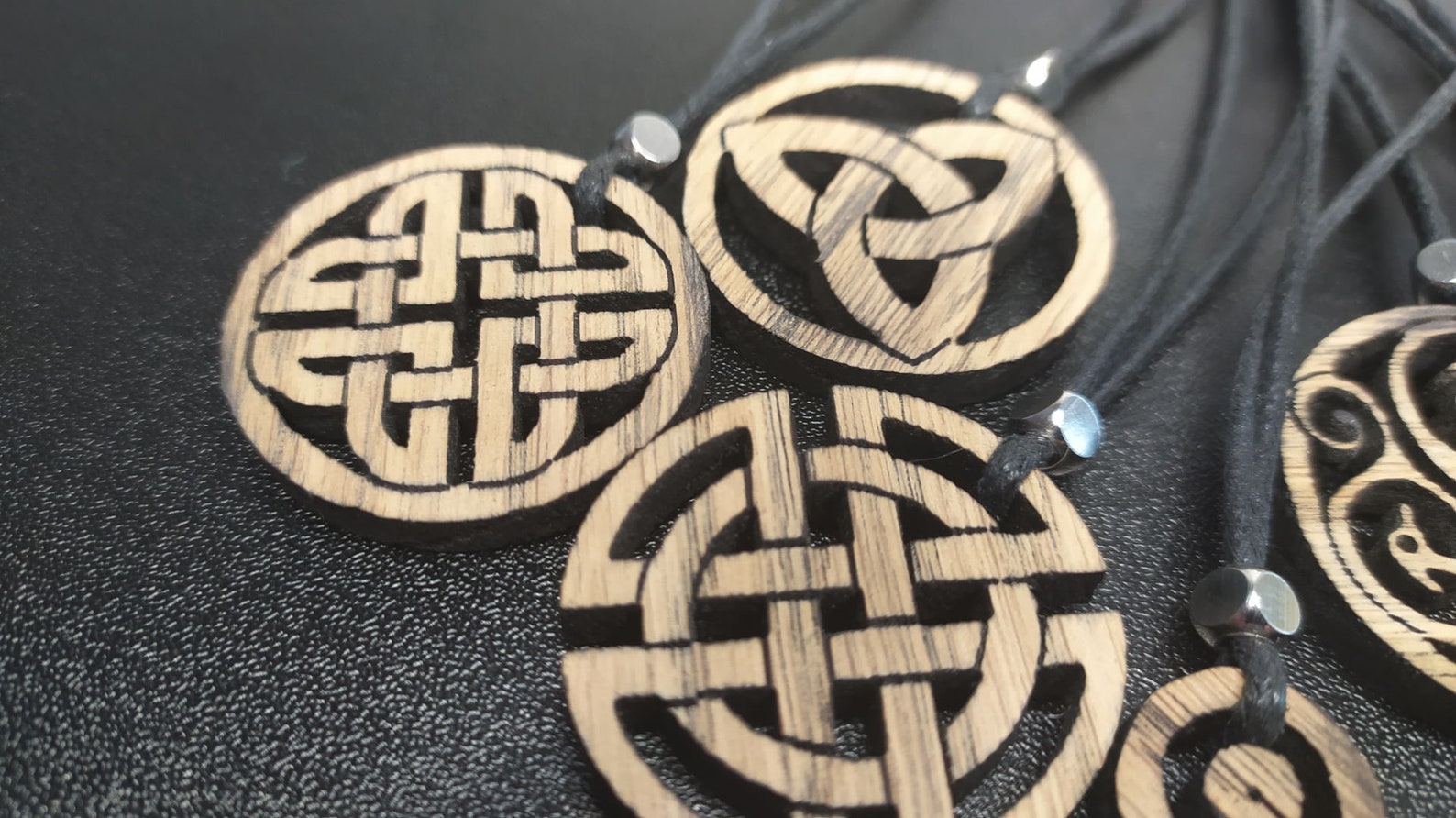 7 Celtic Knots Pendant. Laser Cut Files SVG, PDF, CDR Digital Product ...