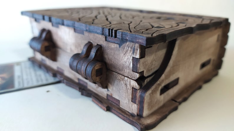 Monster Mimic Book Laser Cut Files, CNC Router (svg, Pdf, Cdr) (digital ...