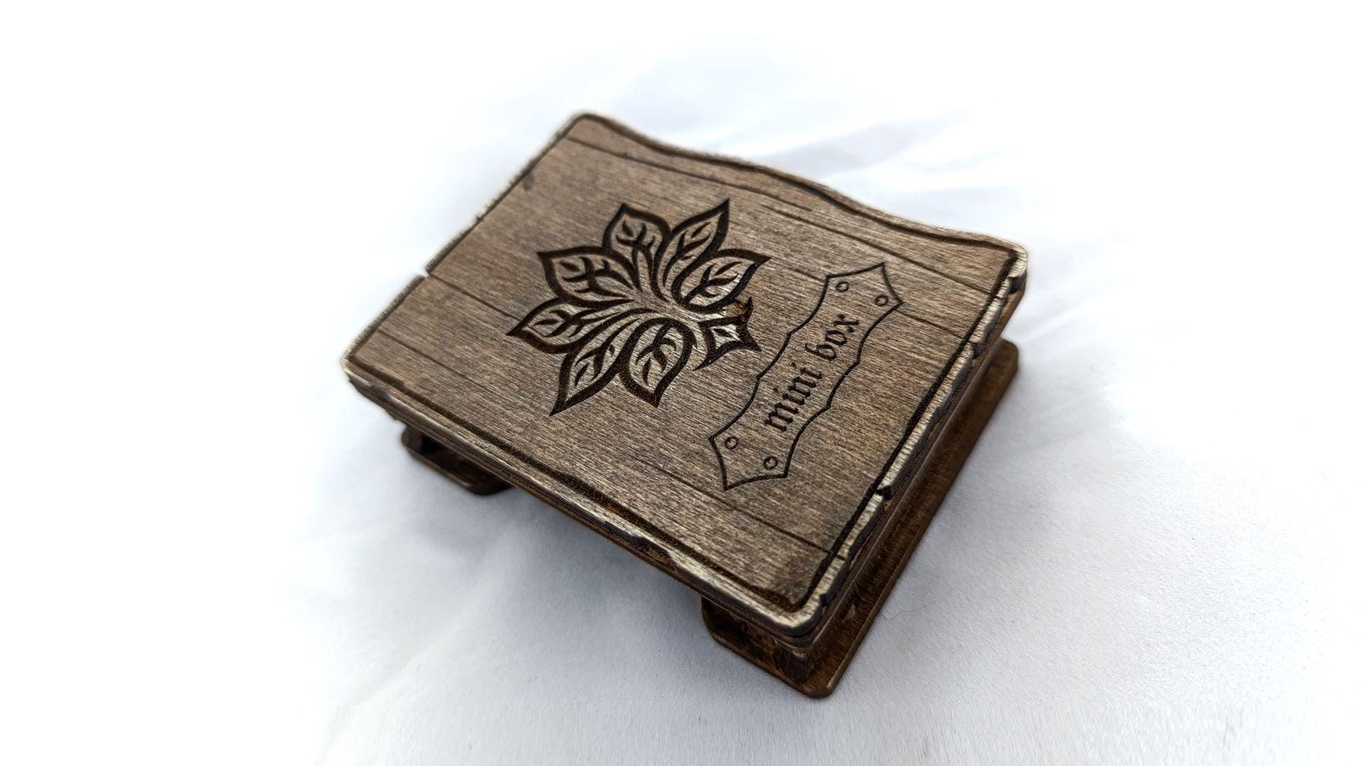 Mini Laser Cut Box SVG: Plywood Jewelry Box Design (digital Product) - Etsy