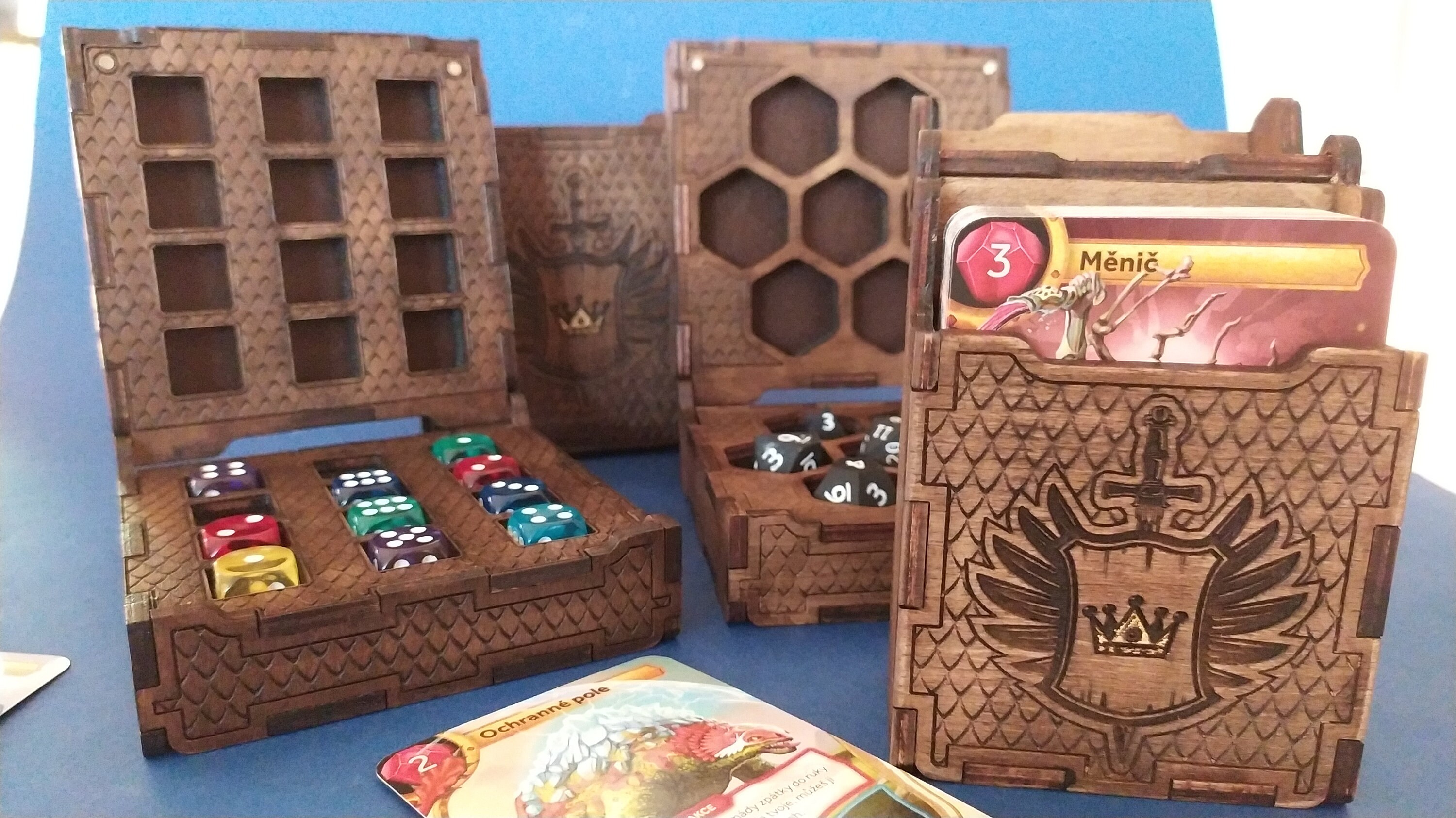 Box for 2.5''x3.5'' game cards. 3mm 1/8inch | Etsy