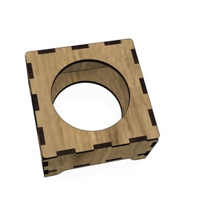 Laser Cut Cat Bowl Holder SVG DXF CDR (digital Product) - Etsy