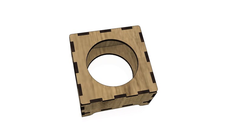 Laser Cut Cat Bowl Holder SVG DXF CDR (digital Product) - Etsy