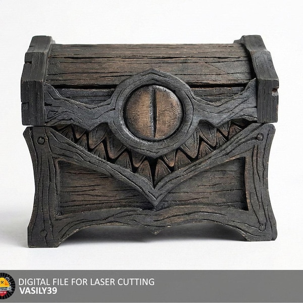 Mtg Chest Box - Etsy UK
